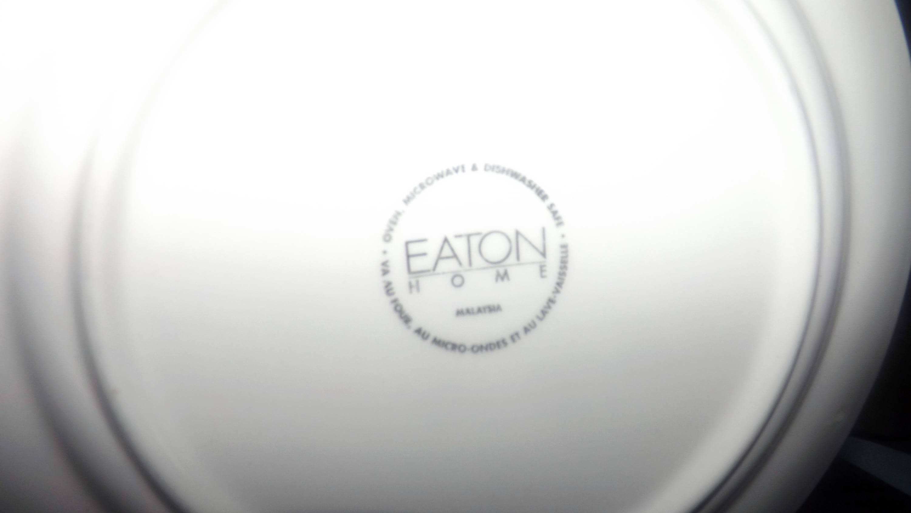 Vintage (1980s) Eaton Home | Eatons Canada salad or side plate. Blue ...