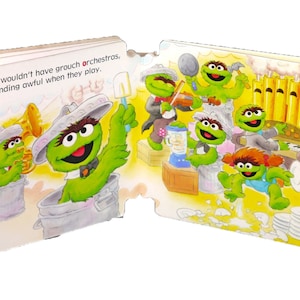 Vintage Sesame Street Letter O Book: Interlocking Abcs Muppets Series ...