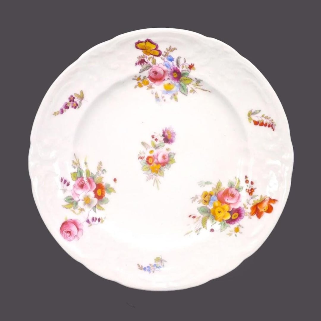 Antique Coalport 8417 Sevres-style Bone China Salad Plate Made in ...
