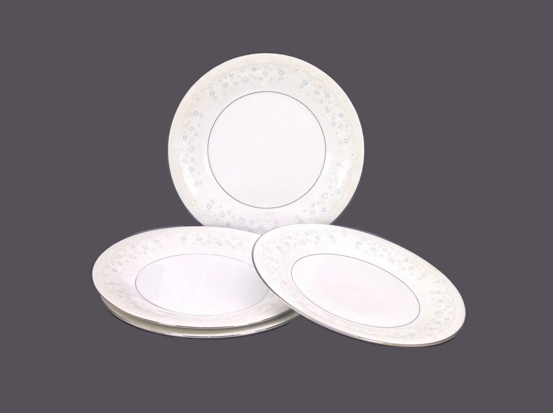 Four Liling Brocade Large Dinner Plates. - Etsy