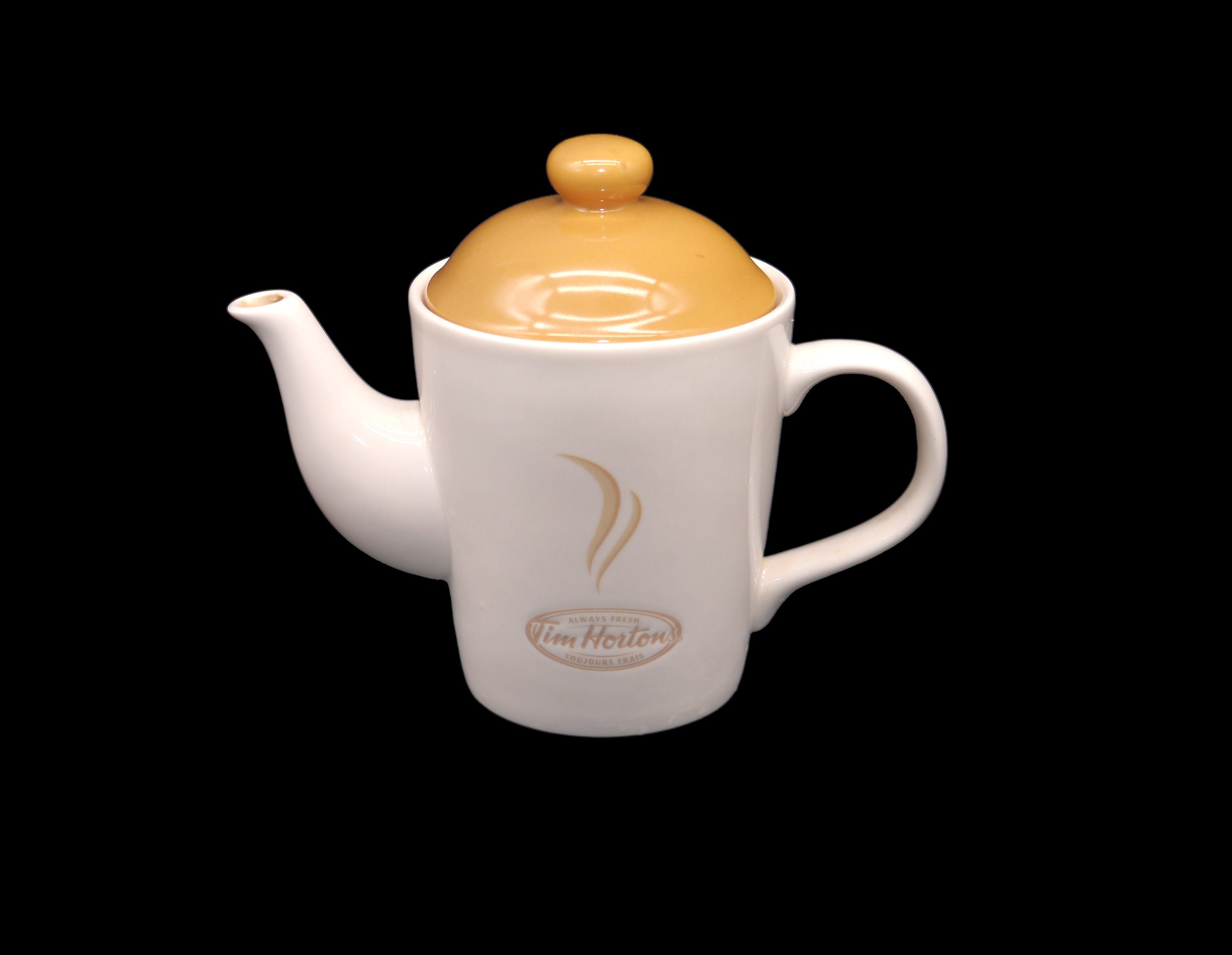 Tim Hortons personal | mini | tea-for-two | two-cup stoneware teapot.