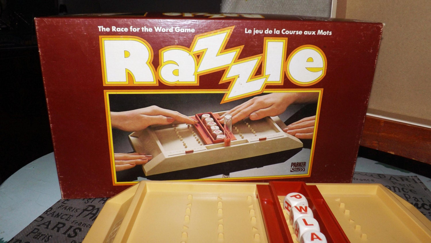 Vintage (1981) Razzle board game published in Canada by Parker Brothers ...