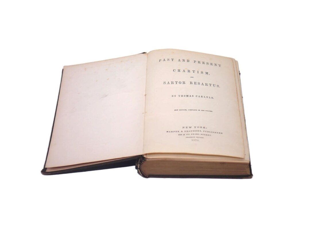 Antiquarian (1870) Book Past and Present by Scottish Historian Thomas ...
