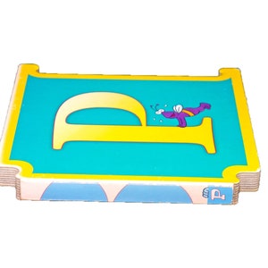 Sesame Street Letter P: Zoe's Purple Pants Hard-cover Book ...