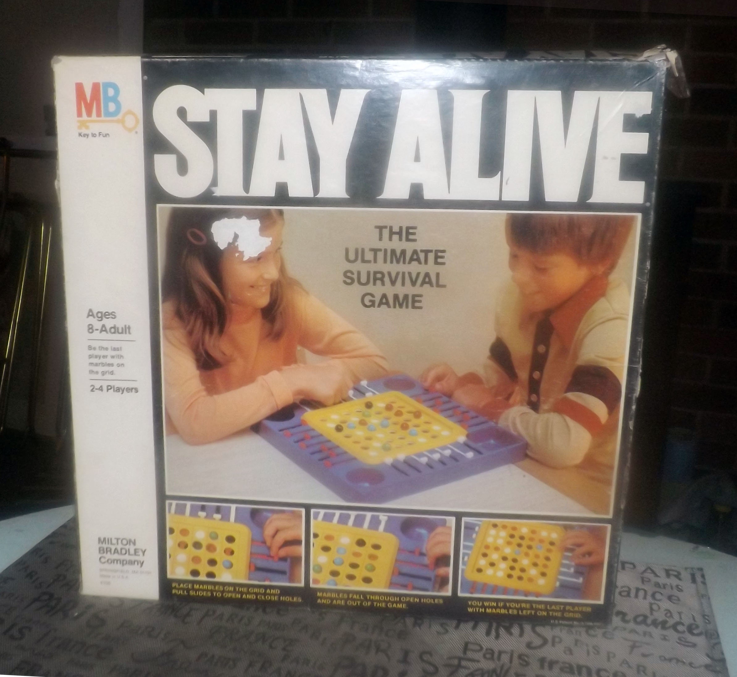 Vintage (1978) Stay Alive board game published by Milton Bradley ...
