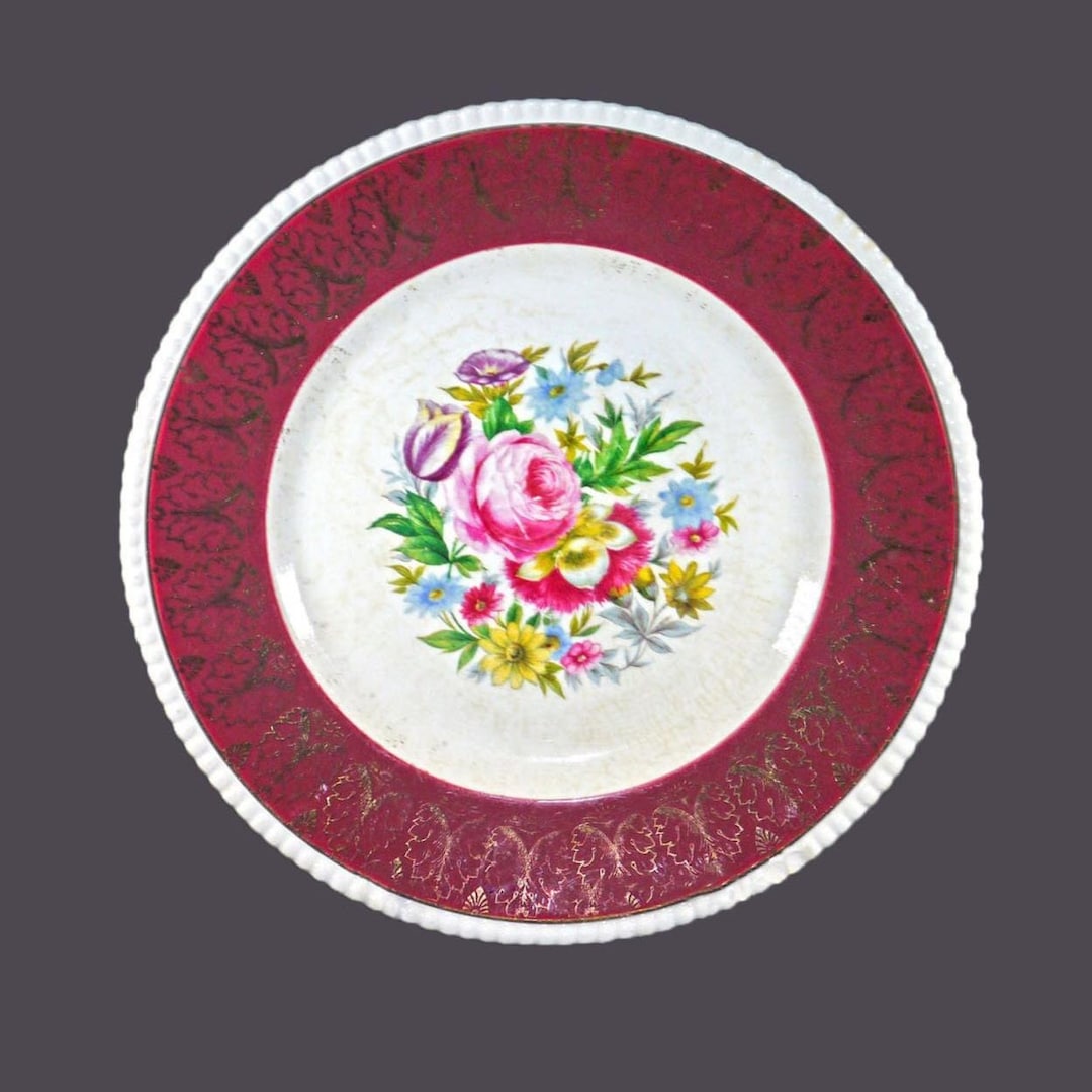 Vintage Simpsons Potters Murraygate-style Dinner Plate Made in England ...