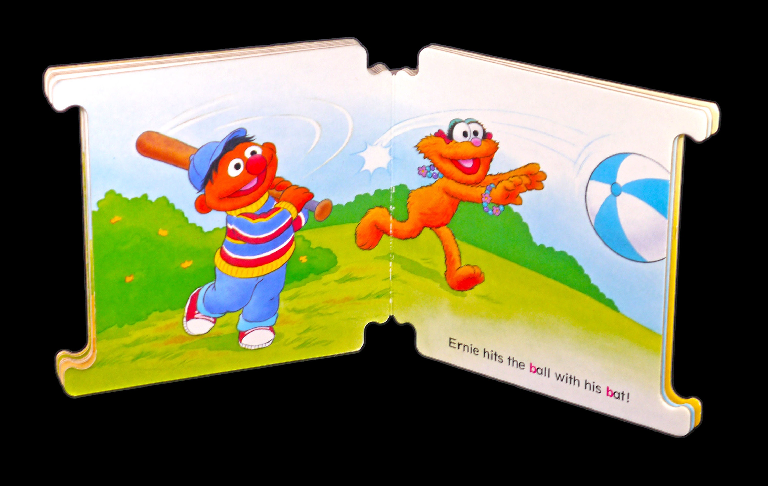 Sesame Street Letter B: Zoe and the Runaway Ball interlocking book ...