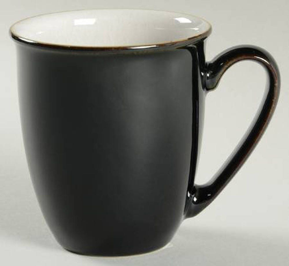 Denby | Denby-Langley Black Pepper stoneware English beaker-style ...