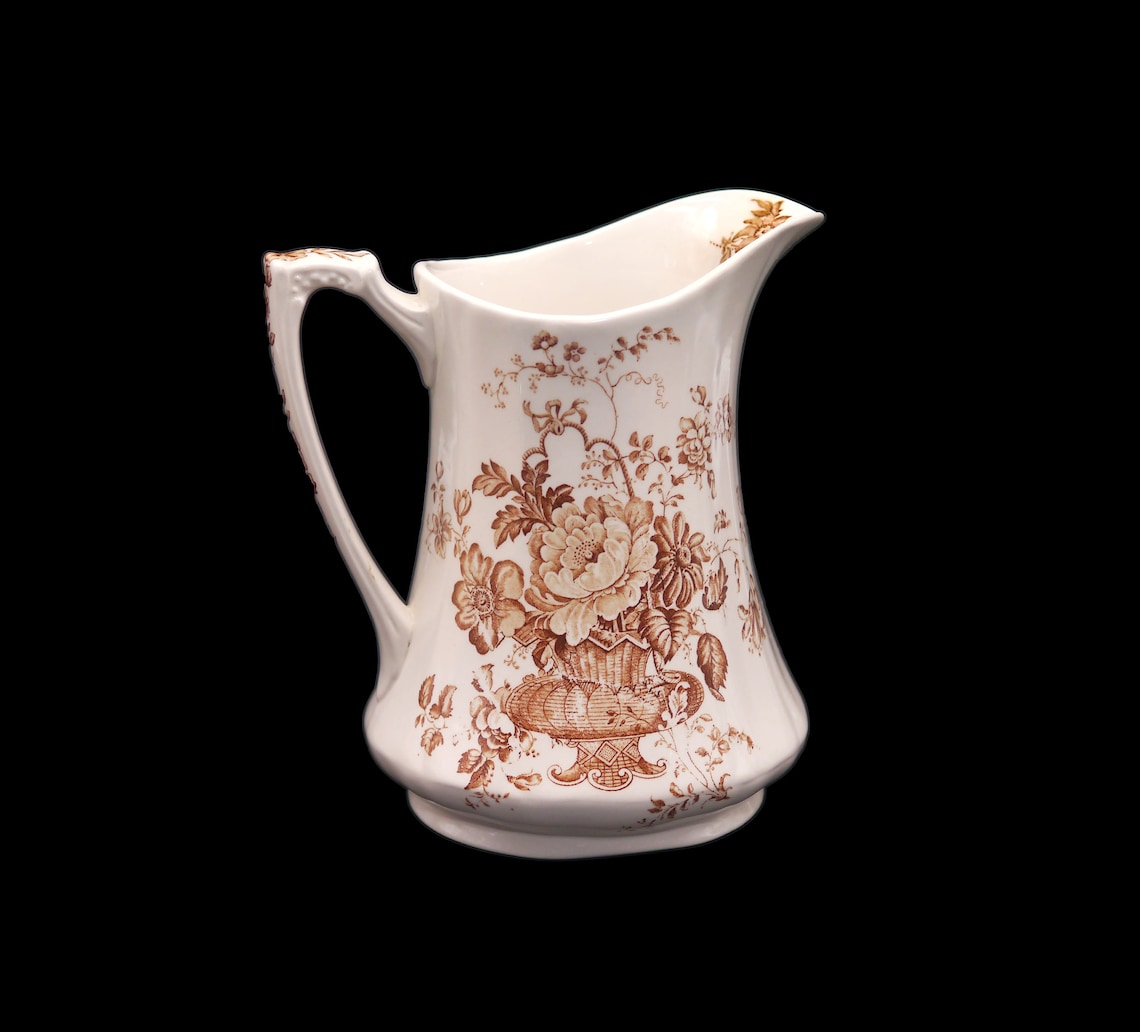 Alfred Meakin Charlotte Brown 32 Oz Pitcher Made in England. - Etsy