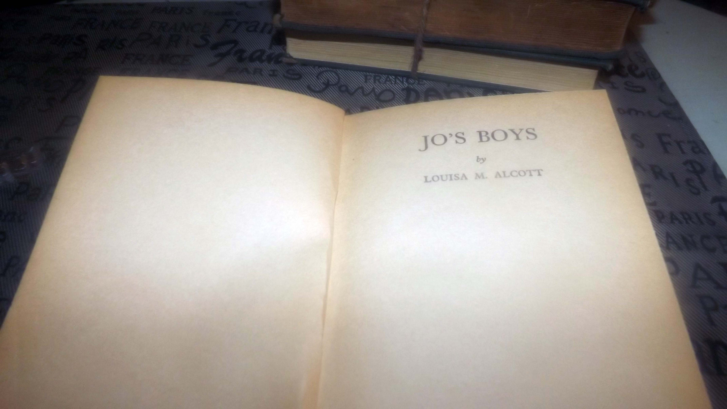 Vintage (1974) Jo's Boys hardcover children's book by Louisa May Alcott ...