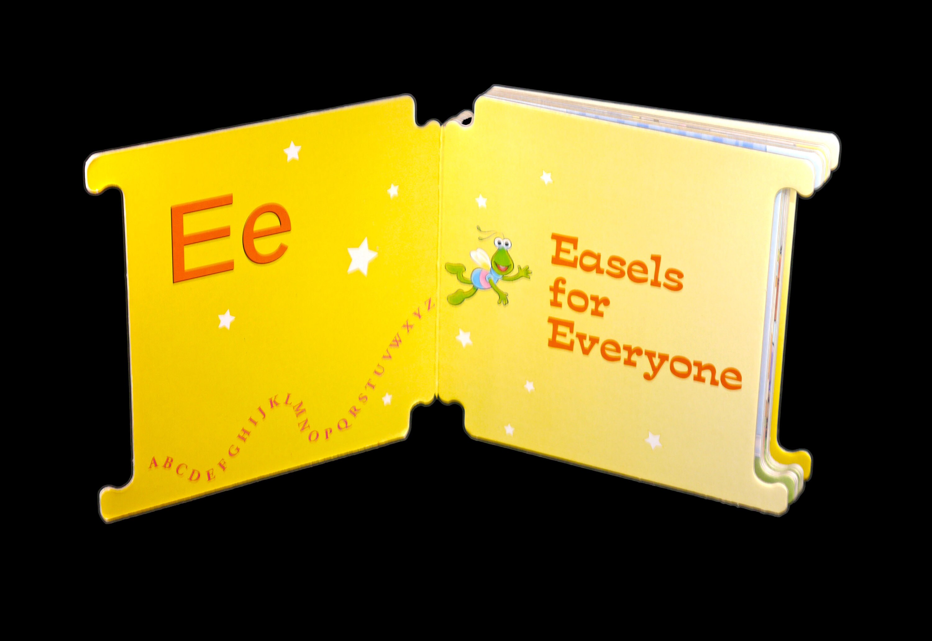 Sesame Street Letter E: Easels for Everyone. Ernie, Big Bird. ABCs ...