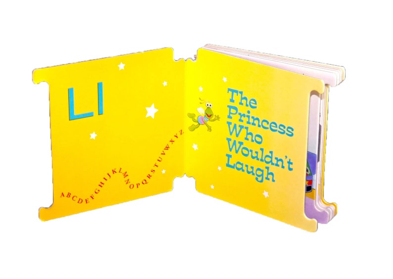 Vintage Sesame Street Letter L Book: the Princess Who Wouldn't Laugh - Etsy