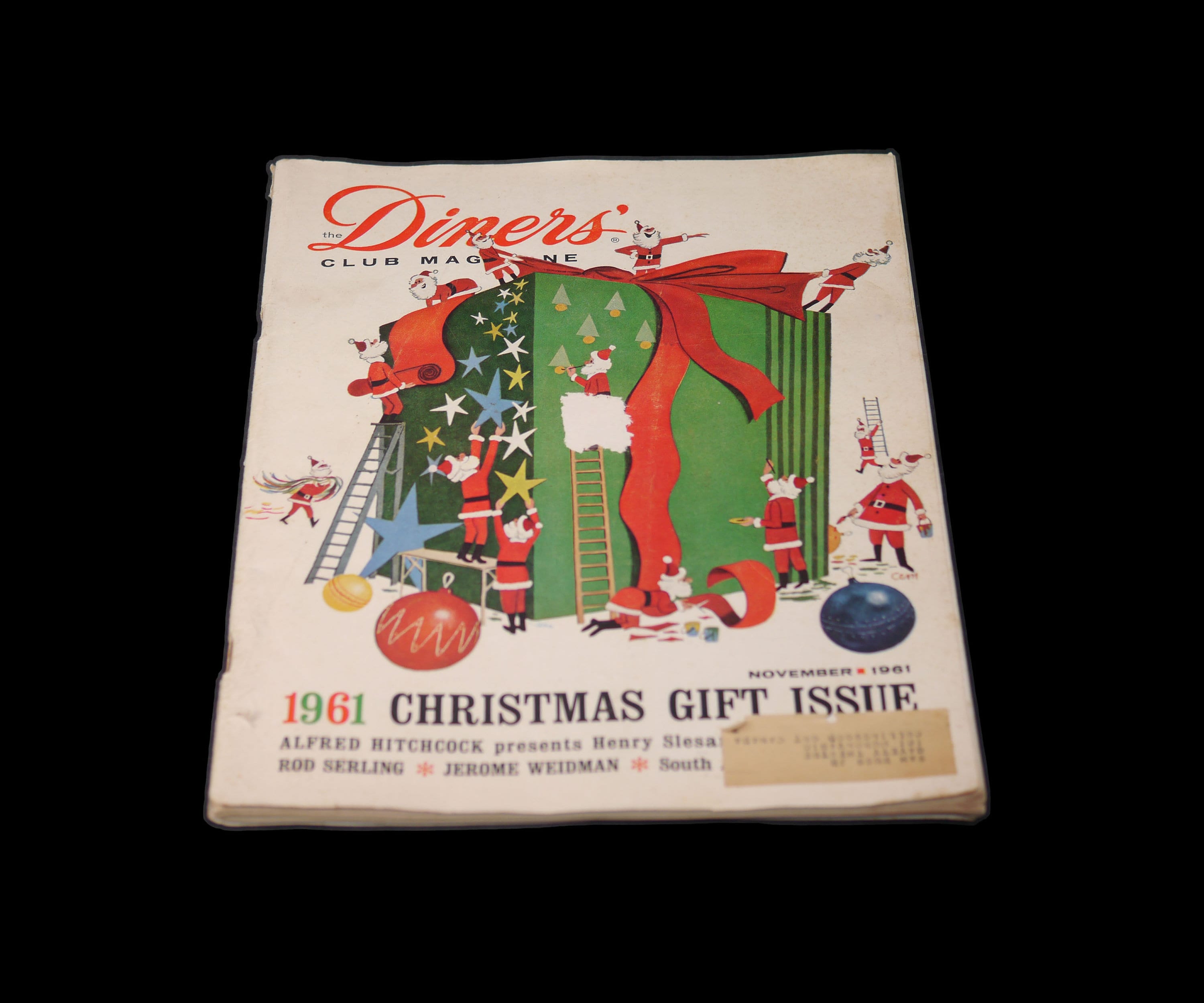 November 1961 Diner's Club Magazine Christmas Gift Issue Vol 12, issue ...