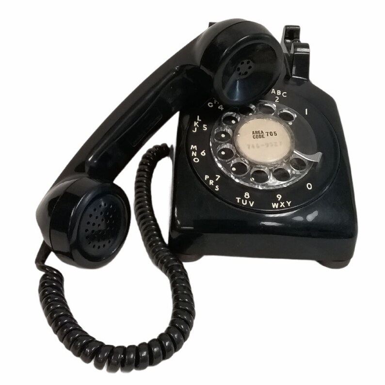 Bell Telephone Rotary Dial Phone. Choice of Color. CD500 Made - Etsy