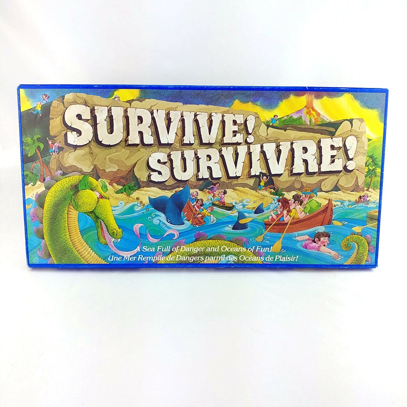 Survive Escape From Atlantis Board Game by Parker Brothers. - Etsy