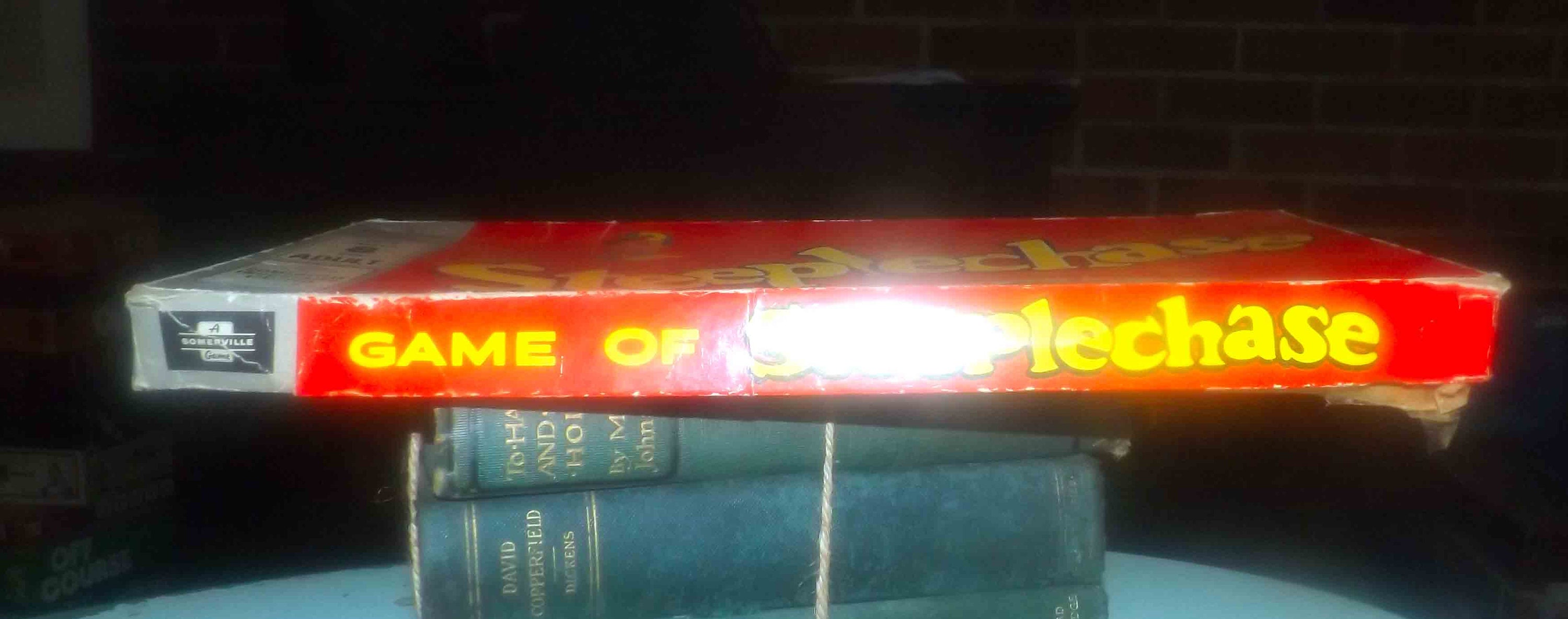 Mid-century (1950s) Steeplechase Horse Racing board game published by ...