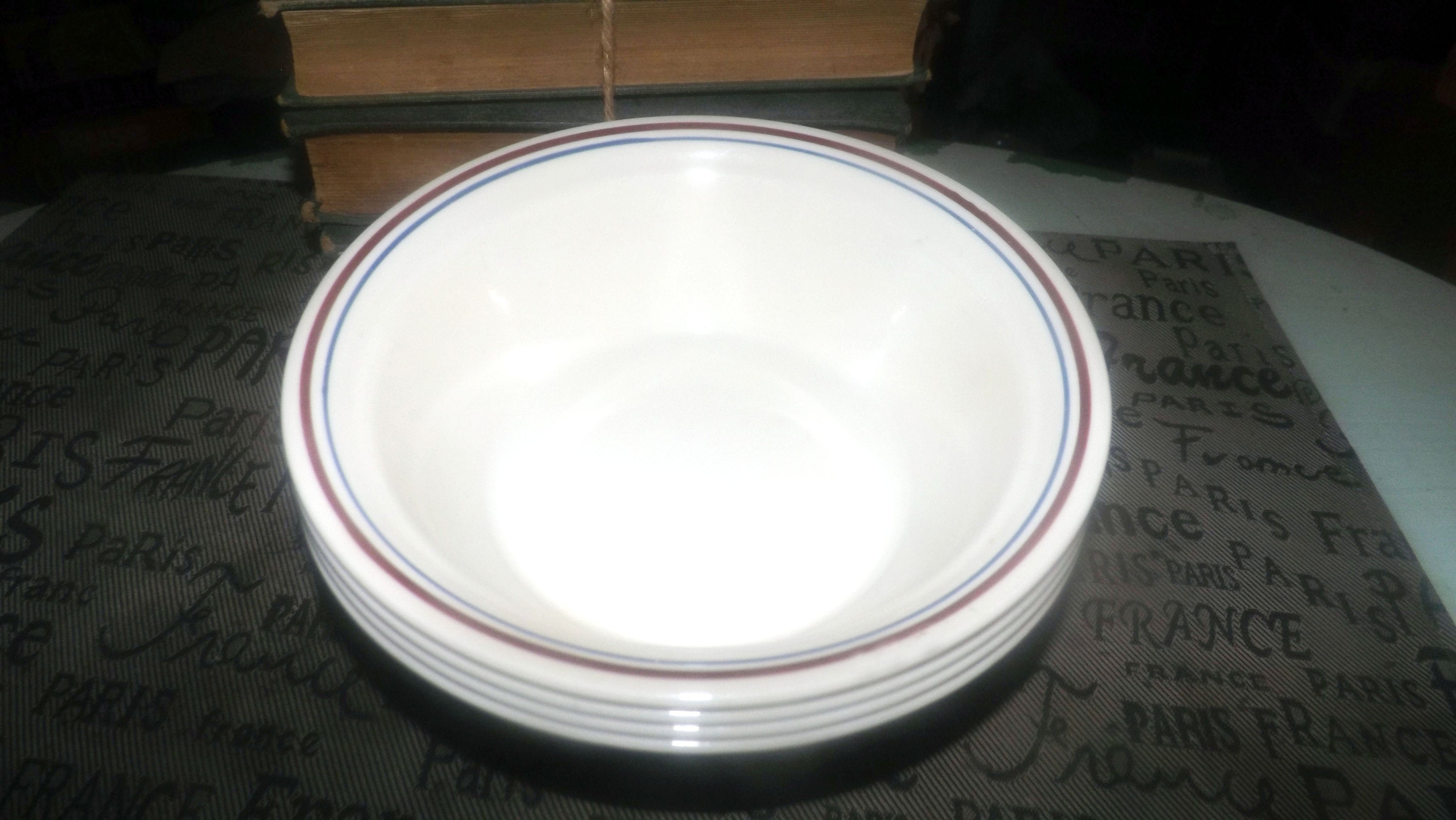 Set of six Corelle Corningware Abundance | Country Morning cereal bowls ...