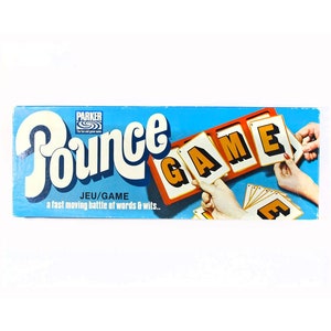 Pounce Board Game Published in Canada by Parker Brothers. Incomplete ...