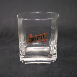 Cointreau On-the-rocks | Whisky Glass. Etched-glass Branding, Weighted ...