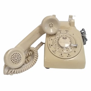 Bell Telephone Rotary Dial Phone. Choice of Color. CD500 Made - Etsy
