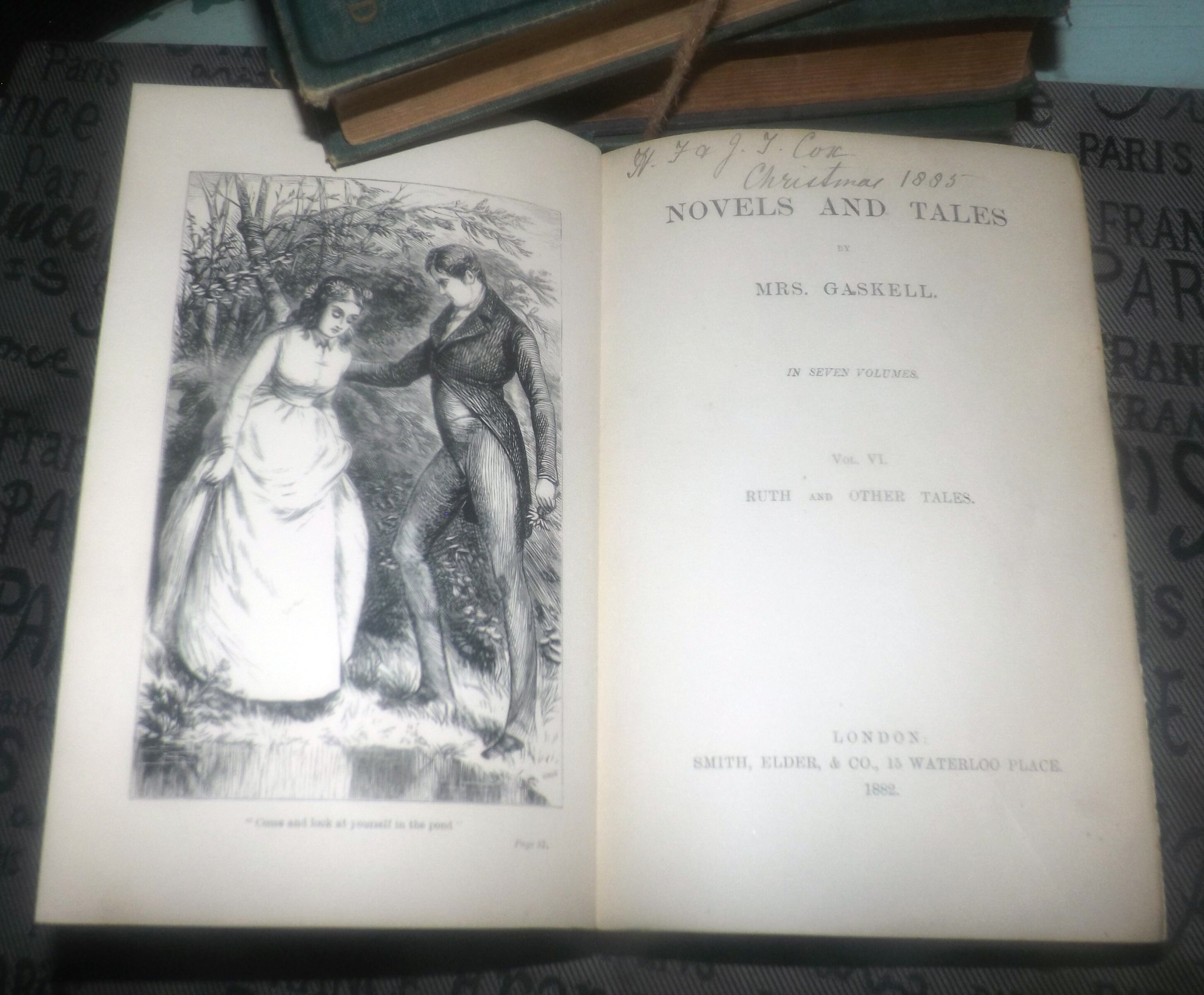 Antique (1882) hardcover copy of Ruth by Mrs. Gaskell | Elizabeth ...