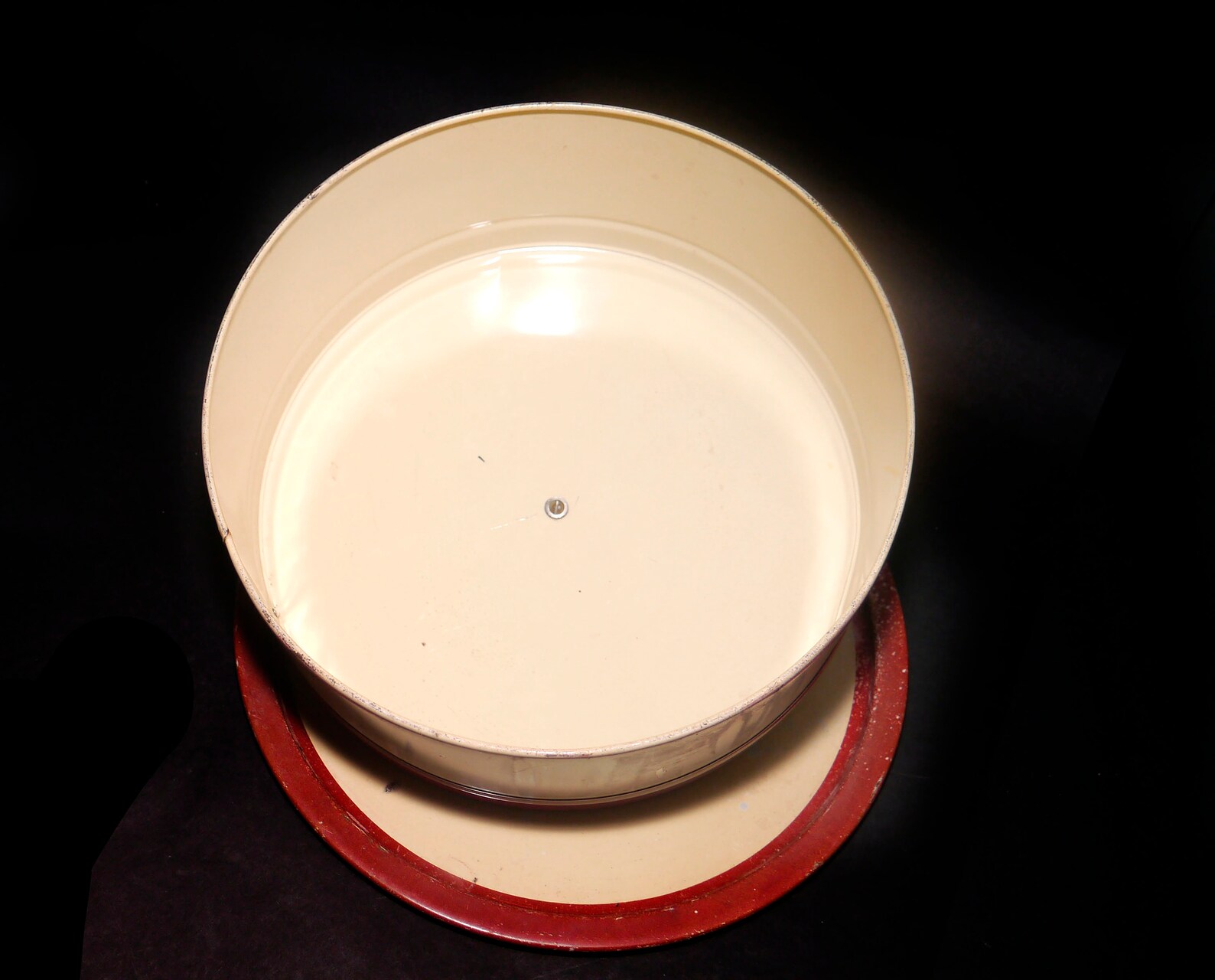 Mid century National Can Corporation NC Colorware metal cake | Etsy