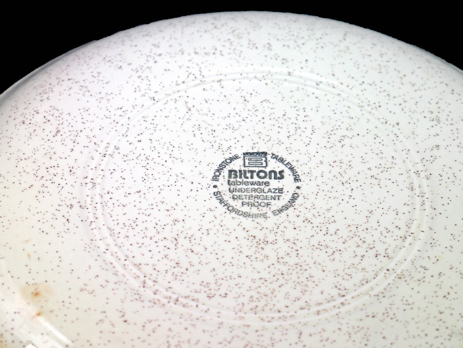 Retro Geometric Biltons Dinner Plate Made in England. - Etsy Canada