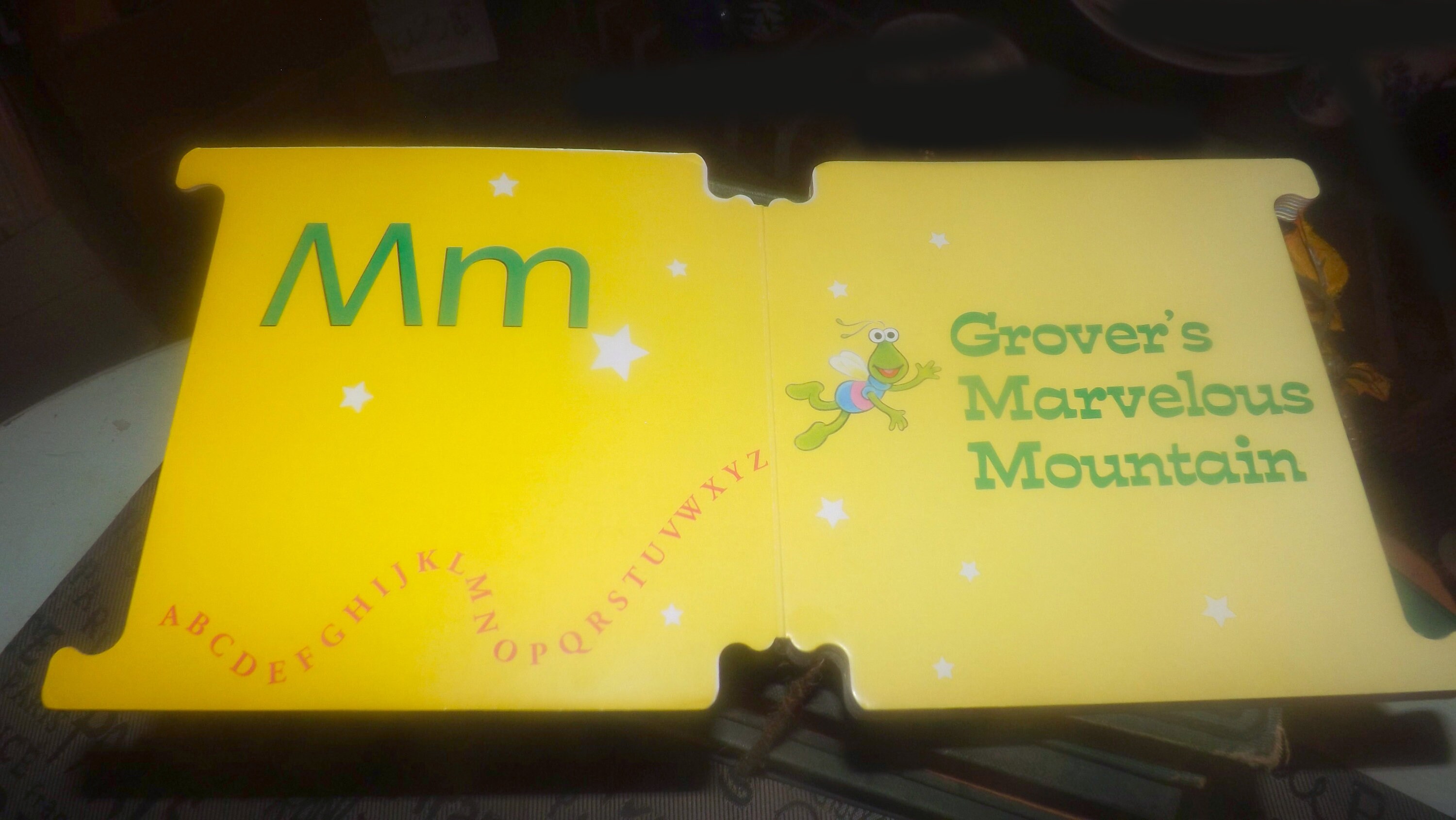 Vintage (1997) CTW Sesame Street Letter M: Grover's Marvelous Mountain ...