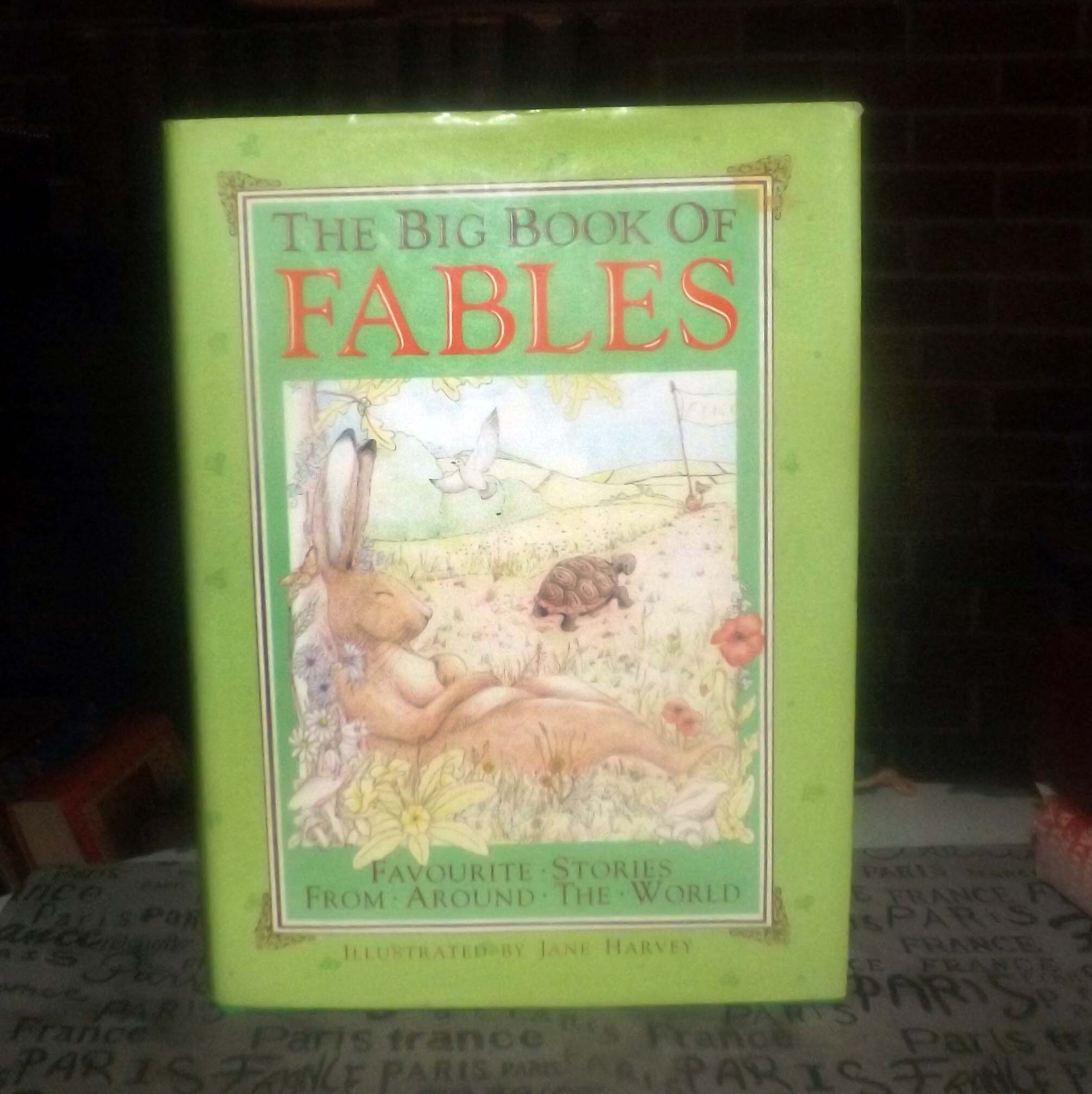 Vintage (1987) The Big Book of Fables hardcover children's book ...