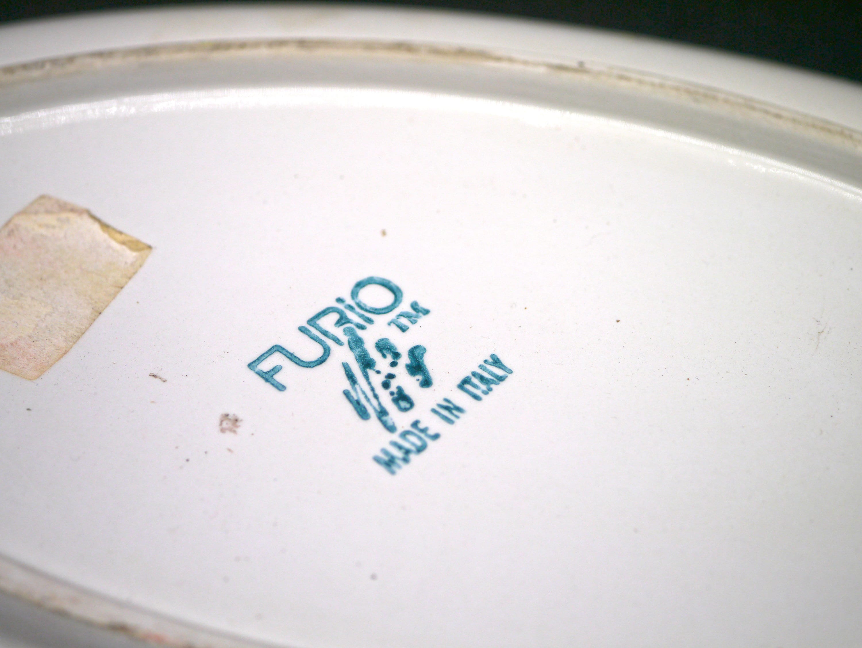 Furio FUO5 Oval Turkey Platter Made in Italy. Flaws see - Etsy