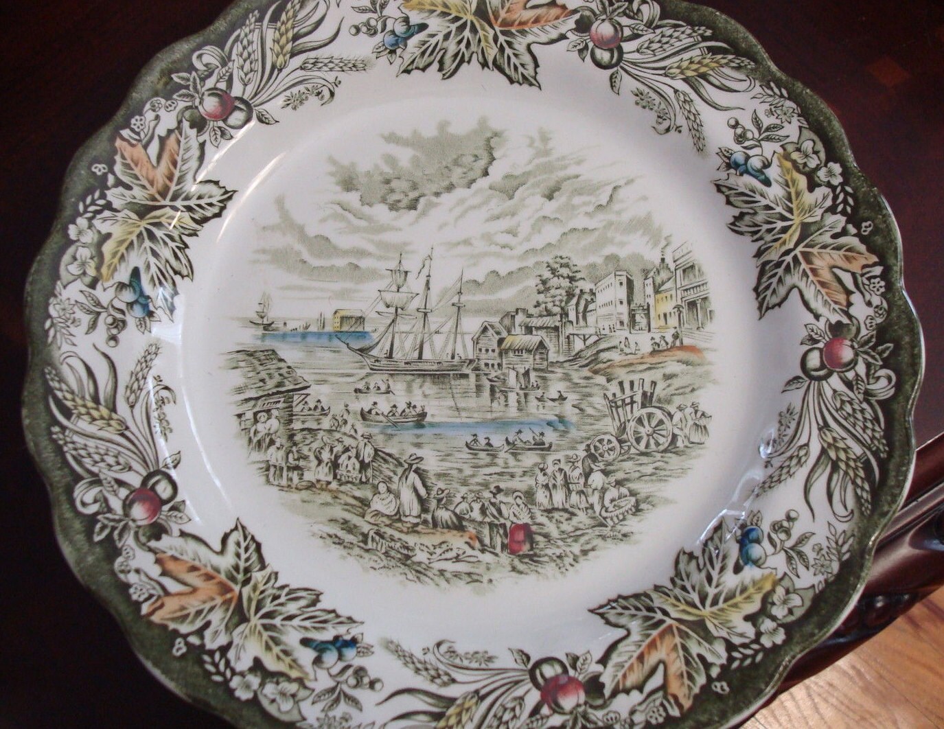 Vintage (1960s) Ridgway | Ridgways Heritage Green Multicolor Toronto ...