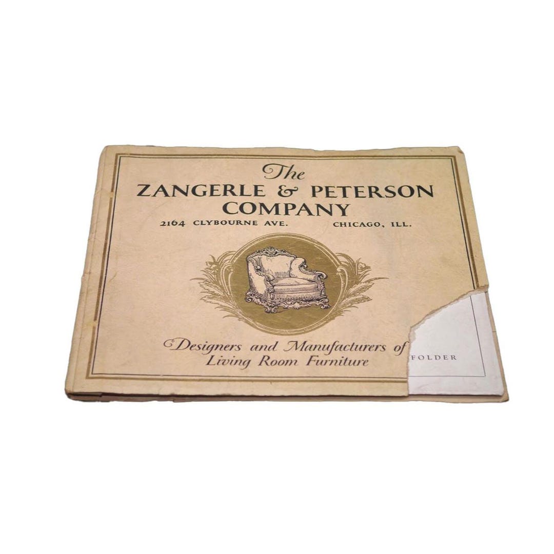 Vintage Zangerle & Peterson Company Living Room Furniture Frames ...