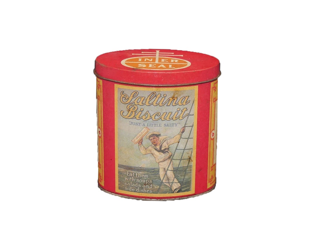 Nabisco Saltina Biscuits Sailor Boy just a Little Salty Reproduction ...