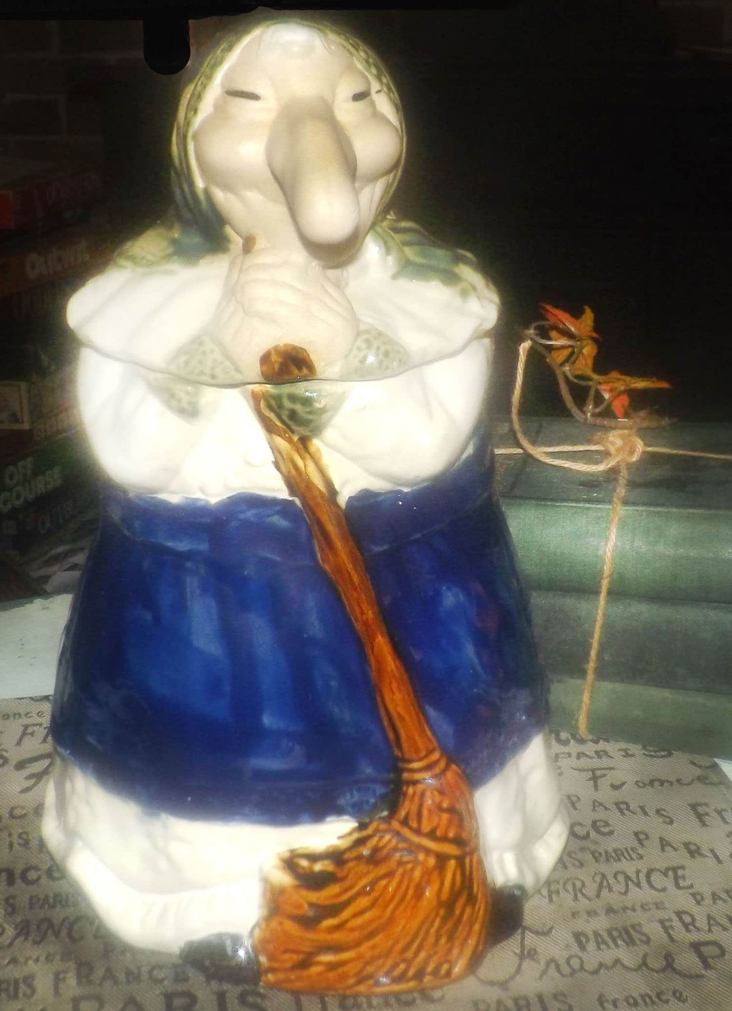 Vintage (1980s) R.J. Drinkwater Pottery Kitchen Witch | Baba Yaga ...