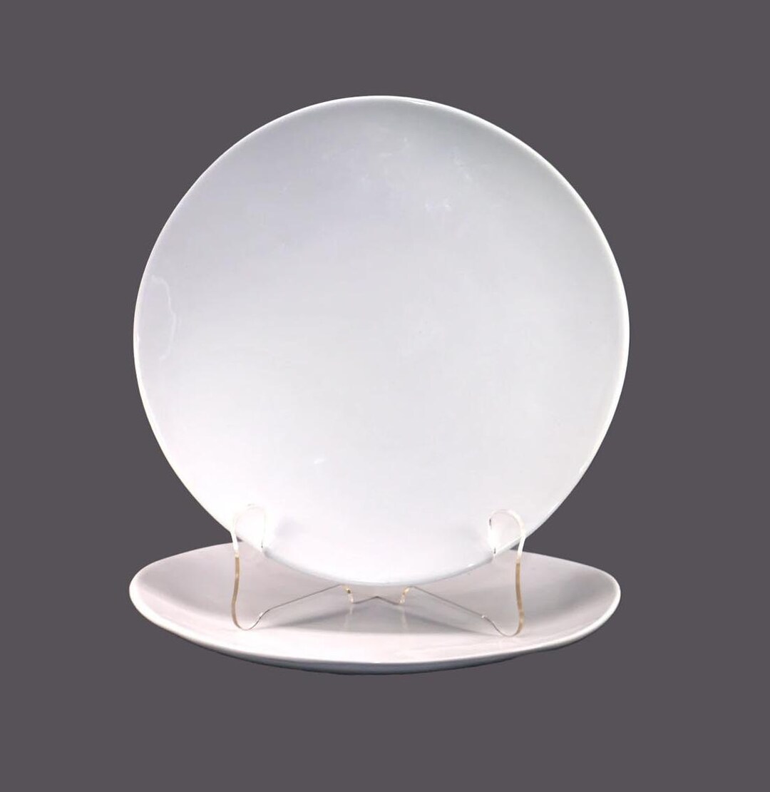 Vintage Mique Sweden Dinner Plates (pair): Robin's Egg Blue ...