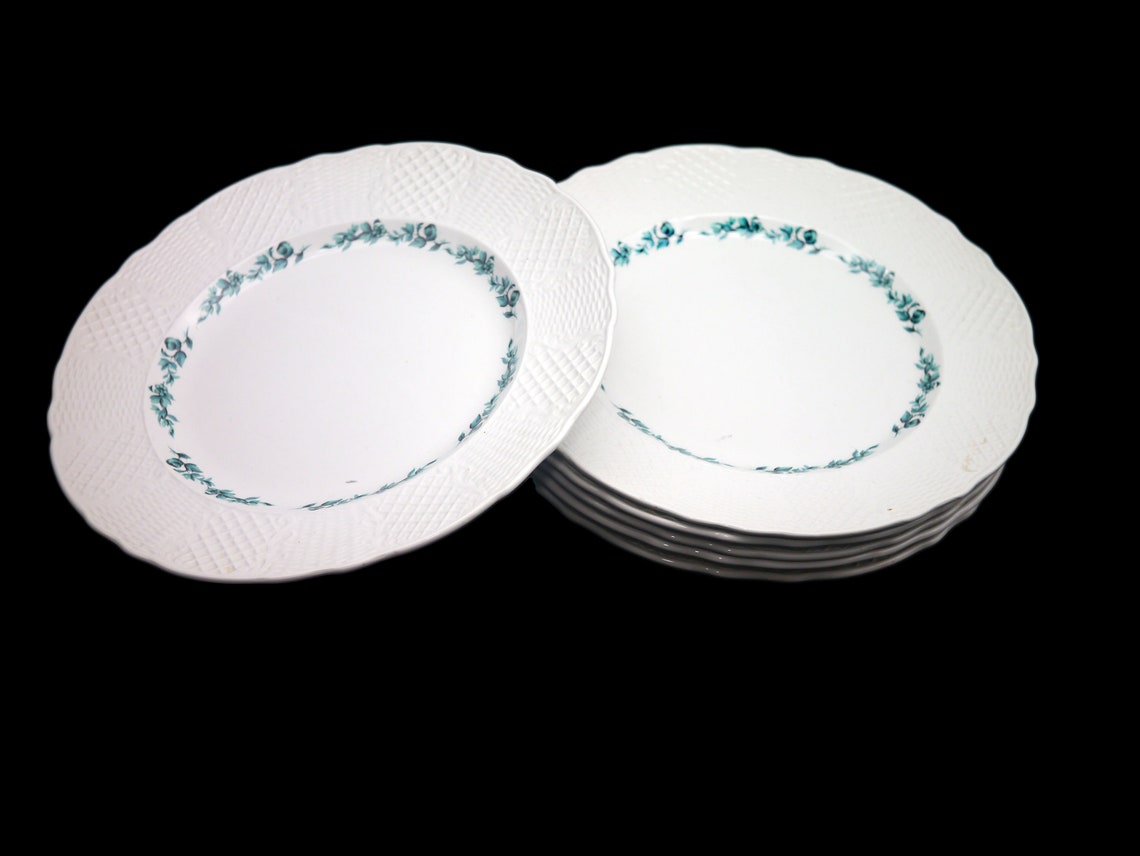 Six Simpsons Potters Providence Dinner Plates. Marlborough Old - Etsy ...