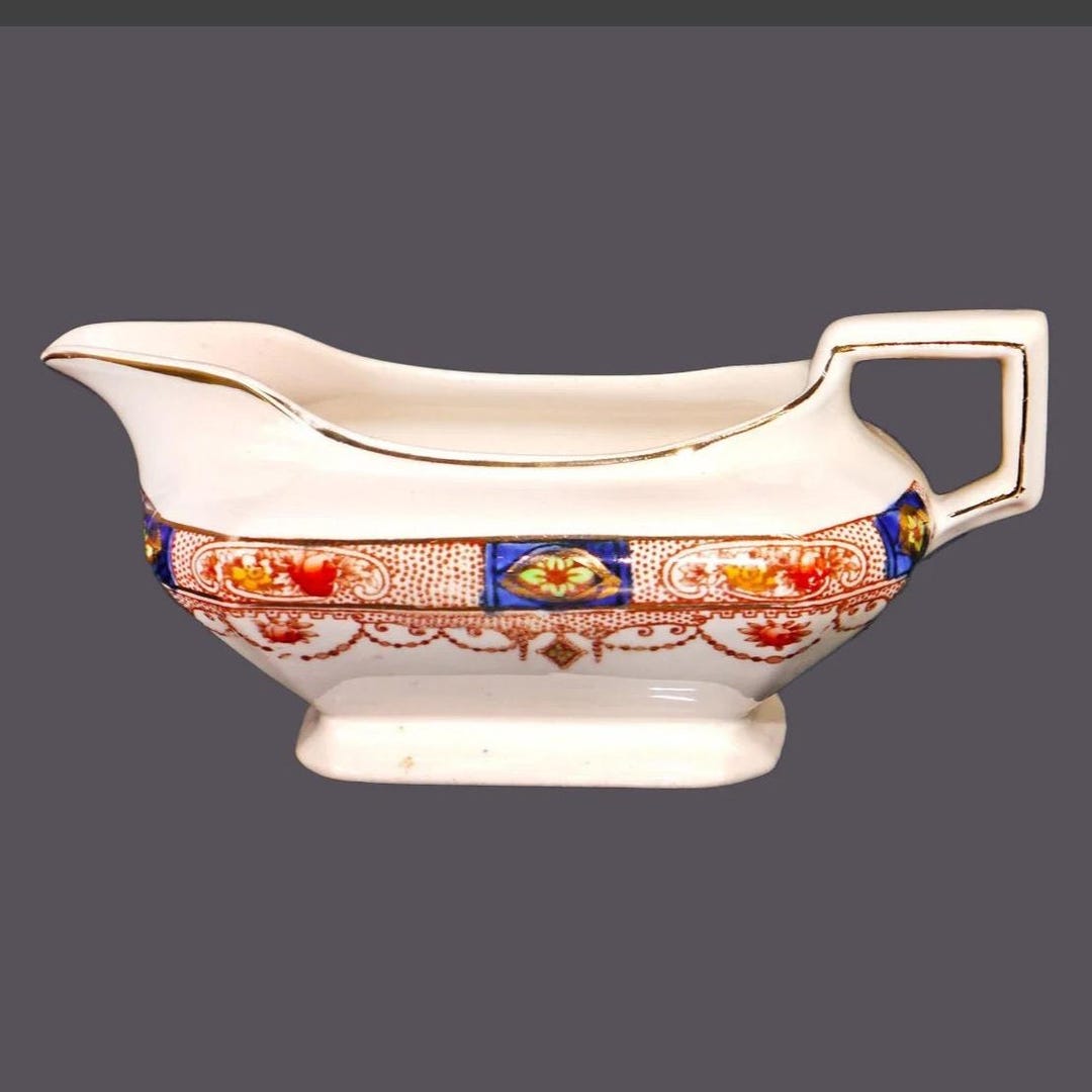 Vintage Arthur J. Wilkinson | Royal Staffordshire Hampton Gravy Boat ...