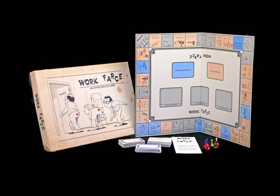 Work Farce Office Politics Board Game. Prototype Game With Few - Etsy ...