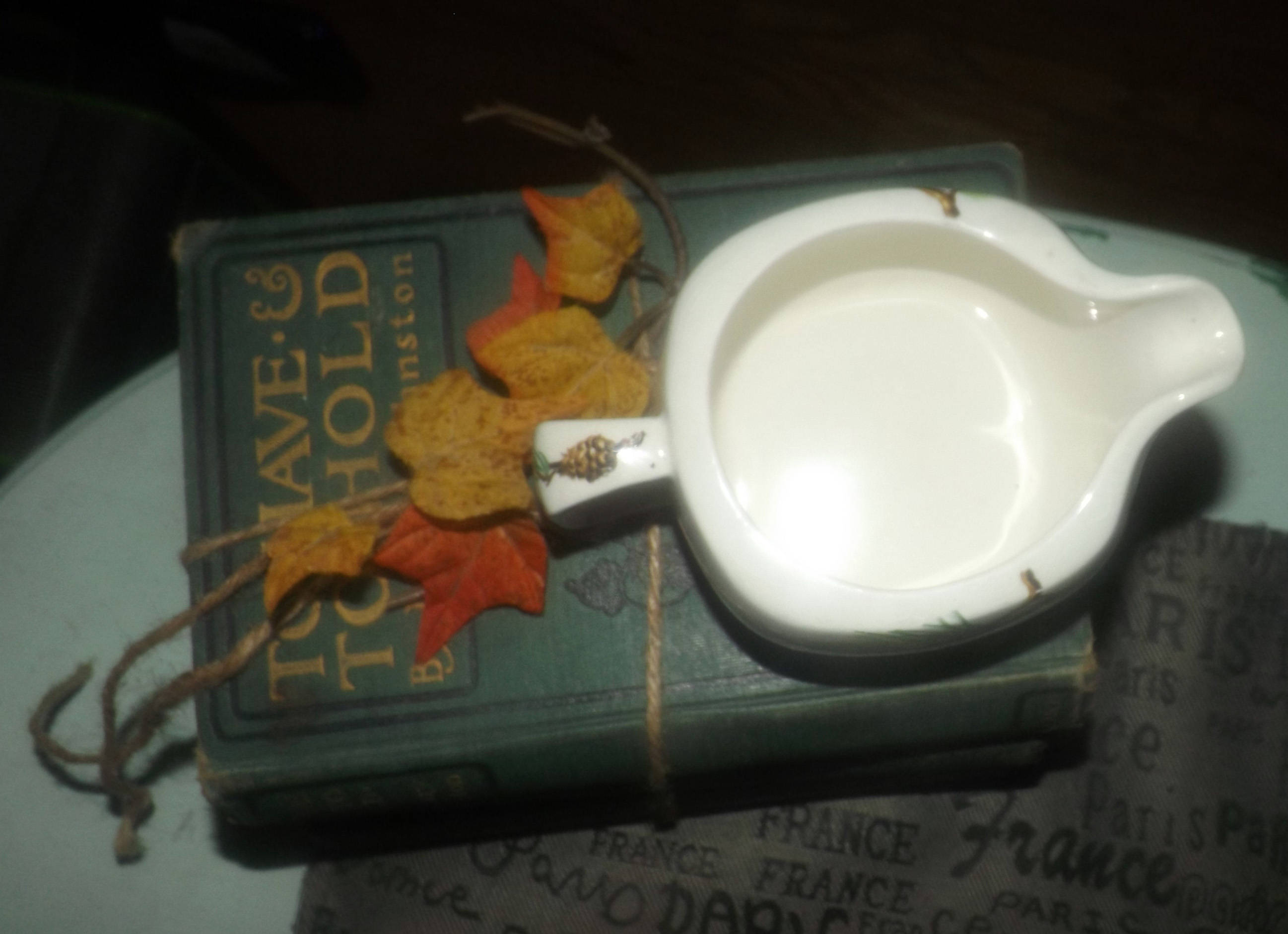 Mid-century (mid 1950s) Midwinter Fir pattern creamer or milk jug. Pine ...