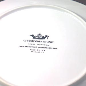 Four Christopher Stuart Polynesia Y0235 Salad Plates. - Etsy