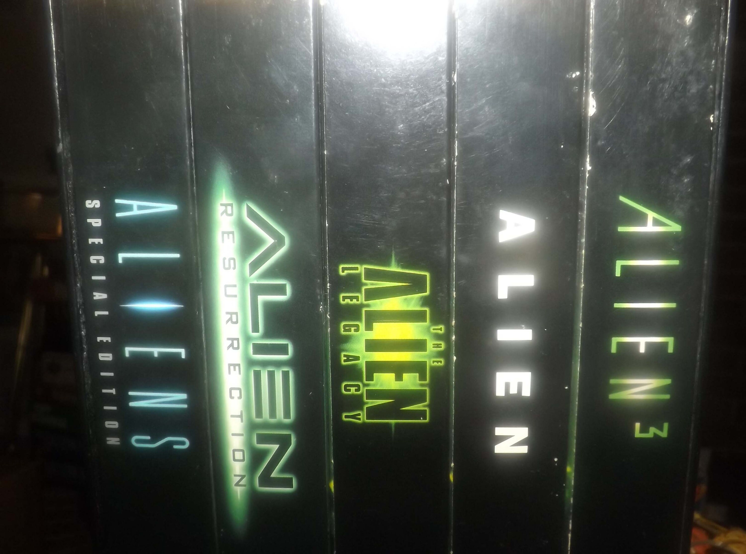 Vintage Alien Legacy 20th Anniversary widescreen THX Dolby edition ...