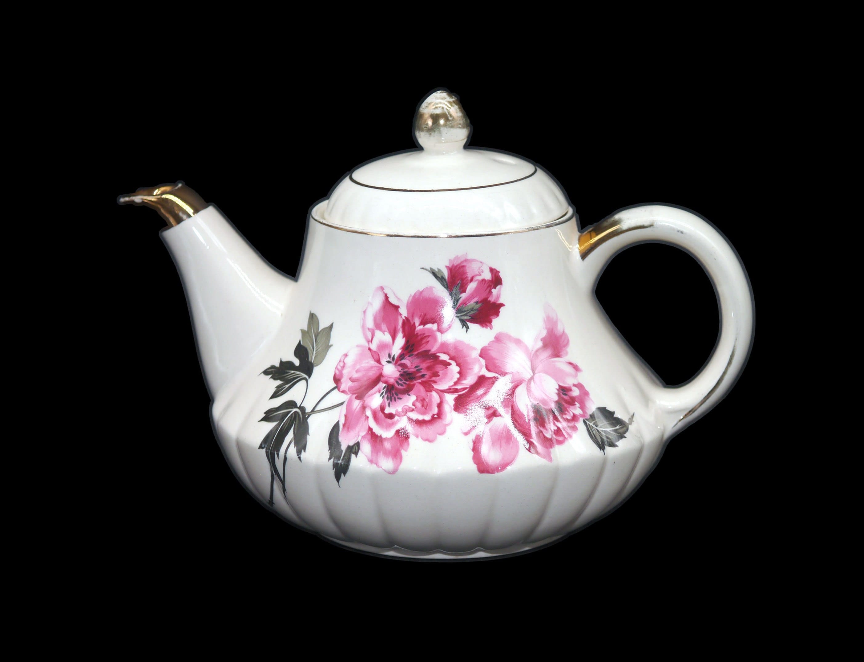 Ellgreave Heatmaster | Wood & Sons hand-decorated four-cup teapot with ...