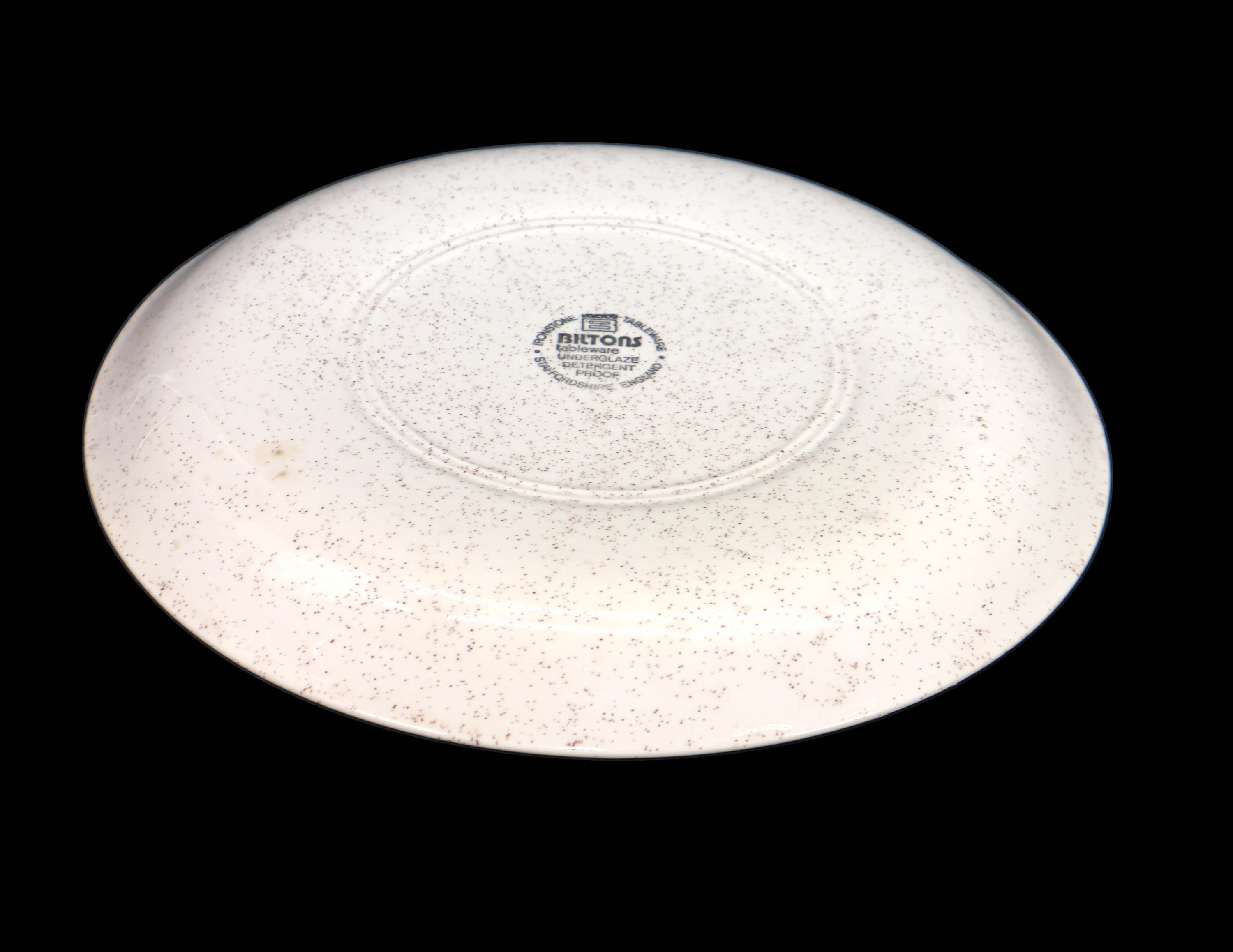 Retro Geometric Biltons Dinner Plate Made in England. - Etsy Canada