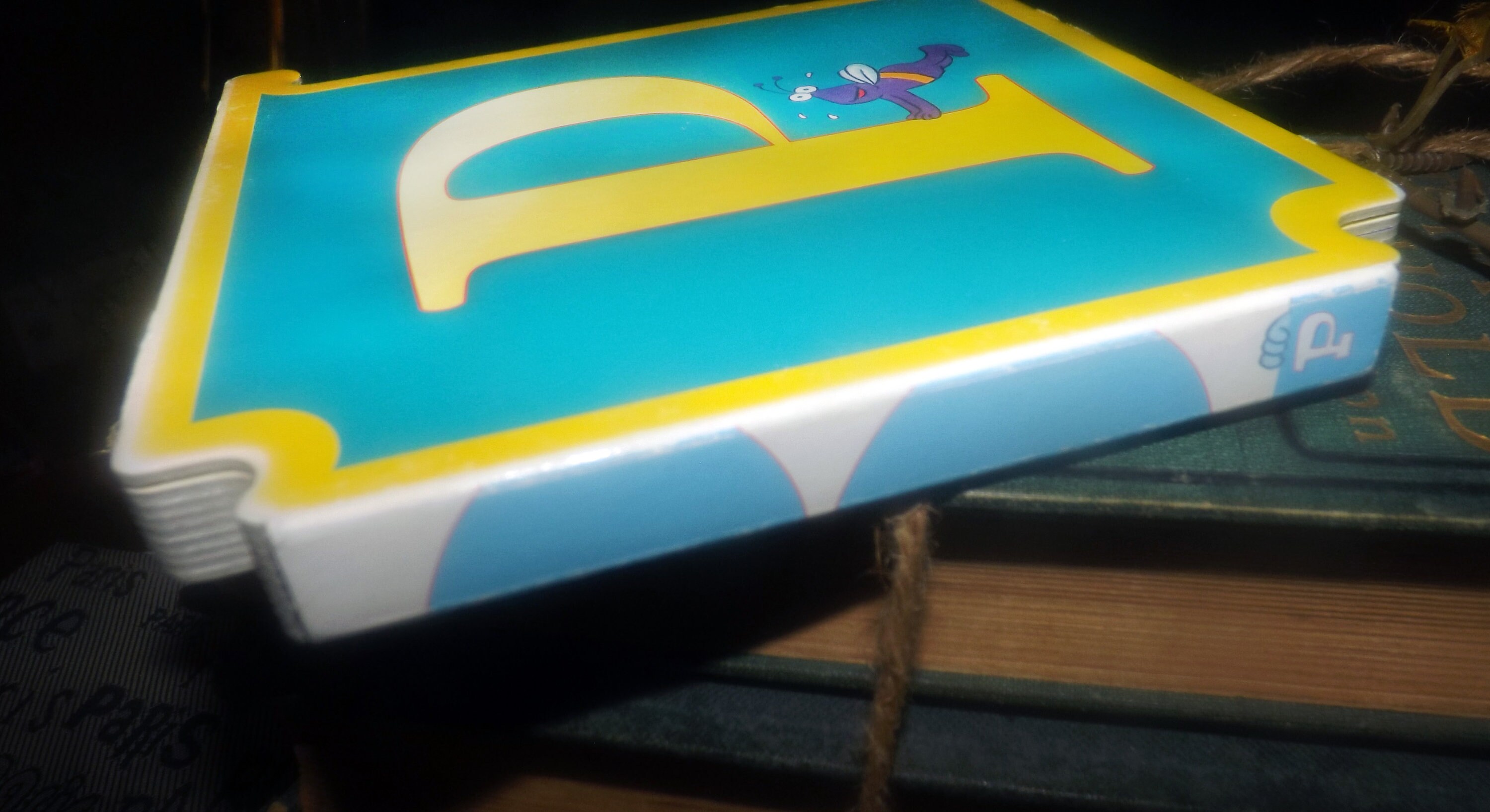 Vintage (1997) CTW Sesame Street Letter P: Zoe's Purple Pants hard ...