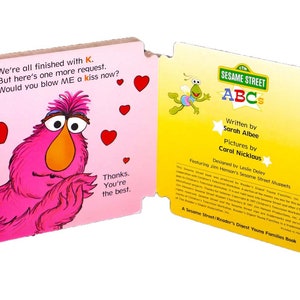 Sesame Street Letter K: K is for Kisses. Oscar the Grouch Book. Abcs ...