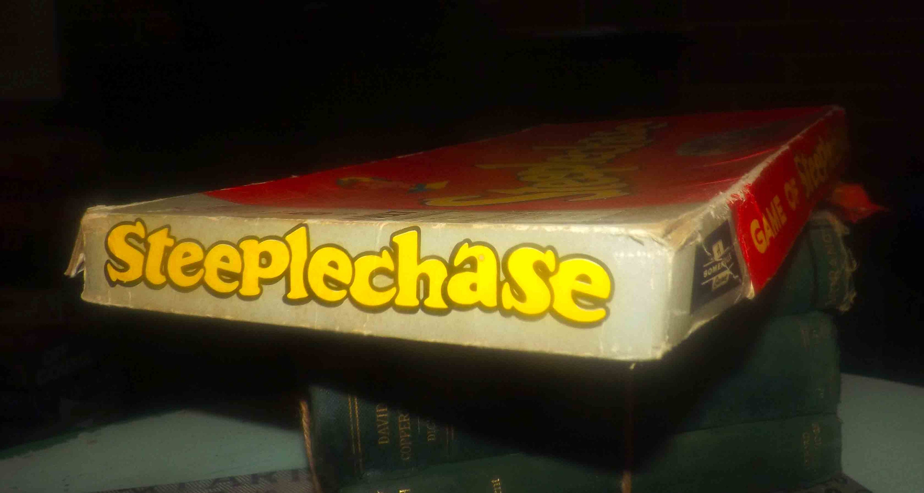 Mid-century (1950s) Steeplechase Horse Racing board game published by ...