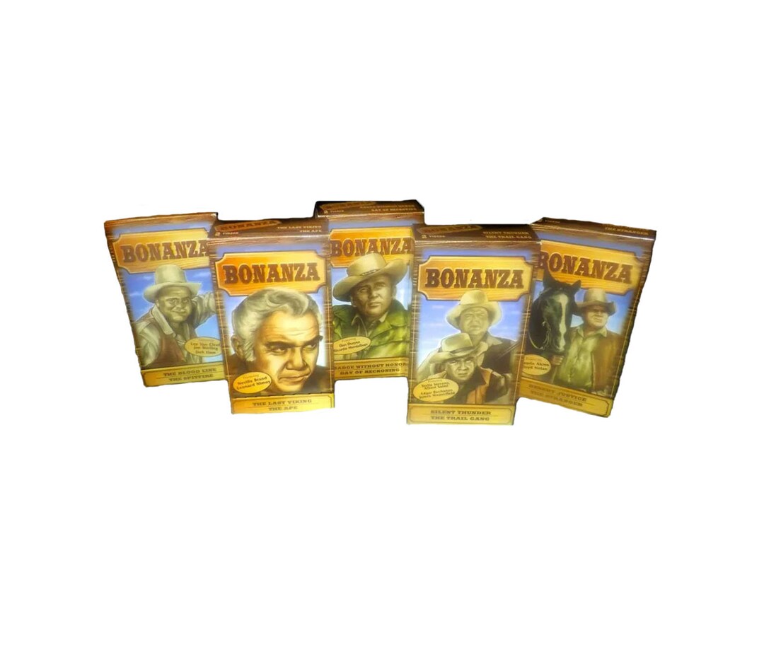 Vintage Bonanza VHS Boxed Set: 10 Full-length Western Episodes - Etsy