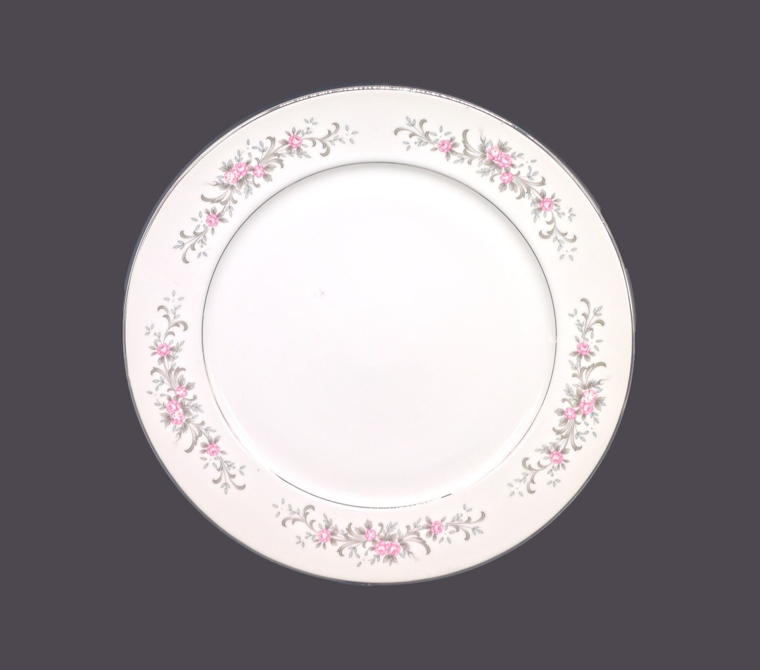 Vintage Premiere Fine China Rose Garden Platter: Japan Floral Chop ...