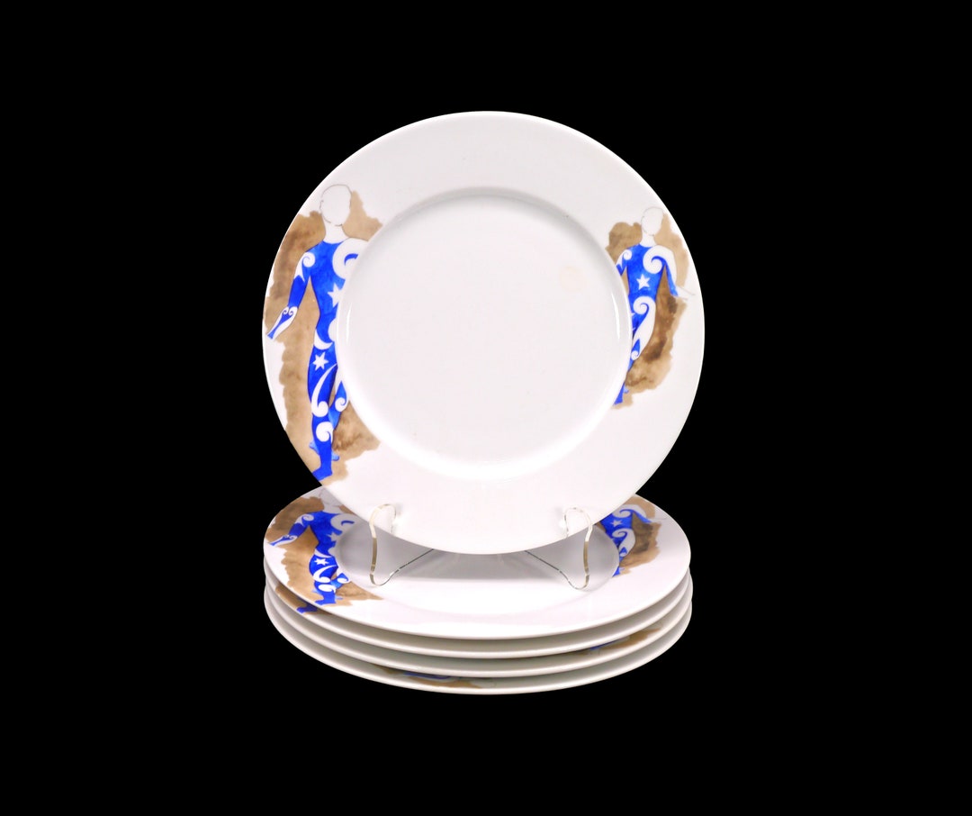 Five Porcellana Di Bohemia Sucesion Picasso Dinner Plates - Etsy