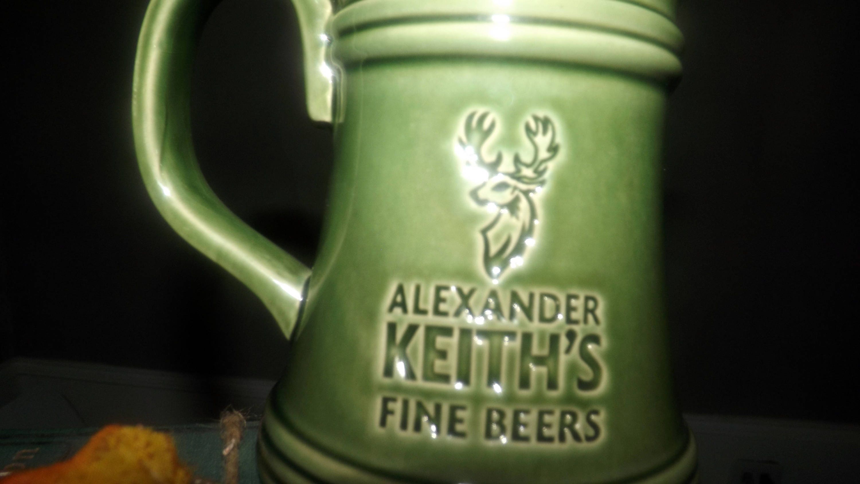 Vintage Alexander Keith's Fine Beers ceramic beer stein | tankard ...
